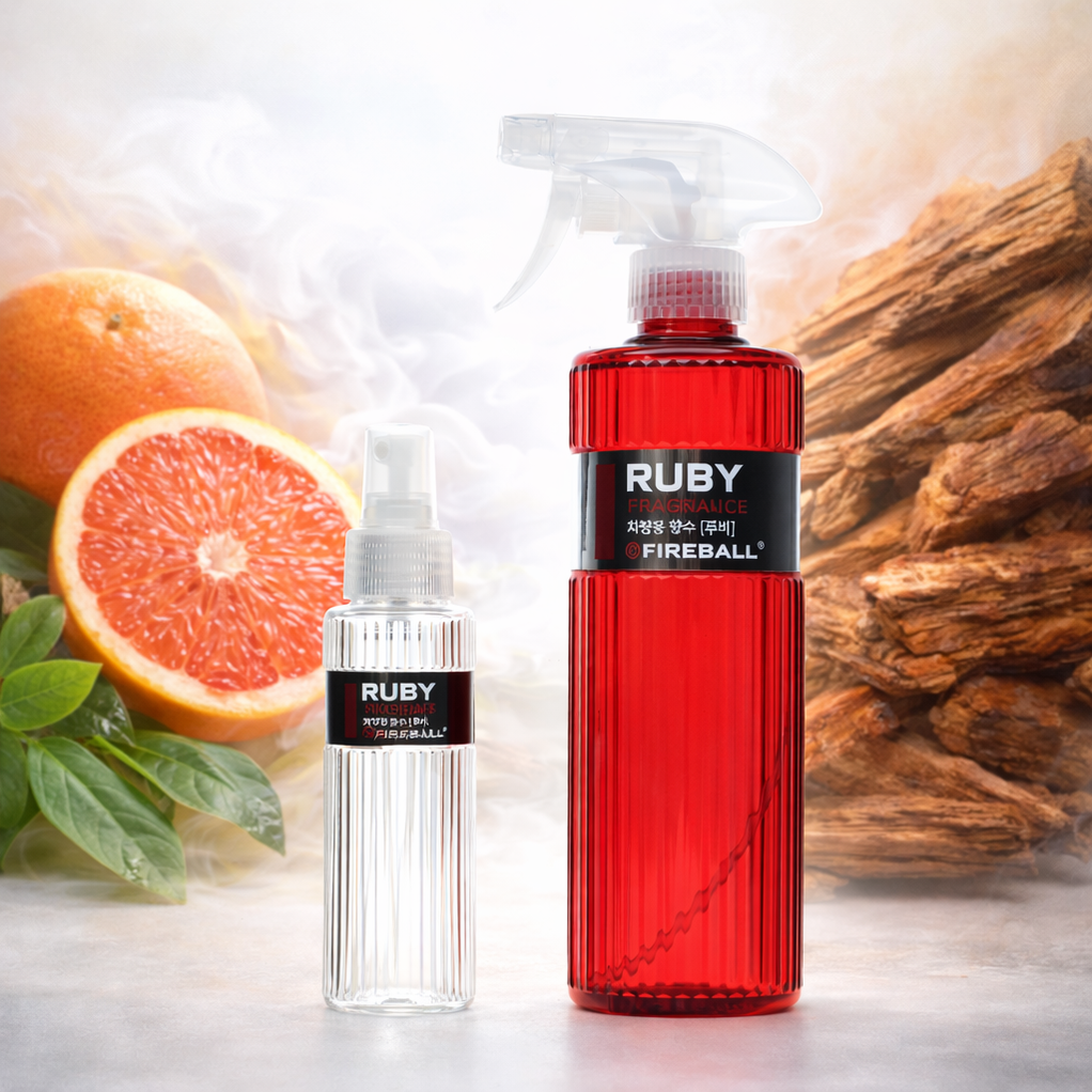 Fireball Ruby – Luxury Car Fragrance Spray (500ml + Refill Bottle ...